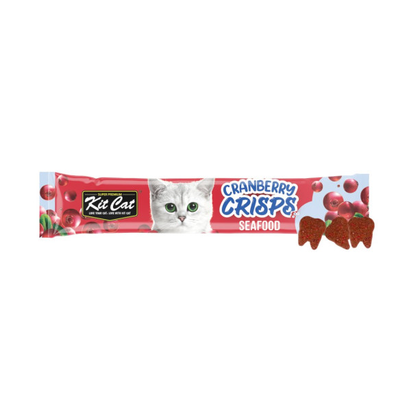 Pet Heaven | Buy Kit Cat Online | Kit Cat Cranberry Crisps Seafood Cat ...